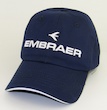 CAP-EMB-NAVY Embraer Symbol Chino hat (Navy blue))
