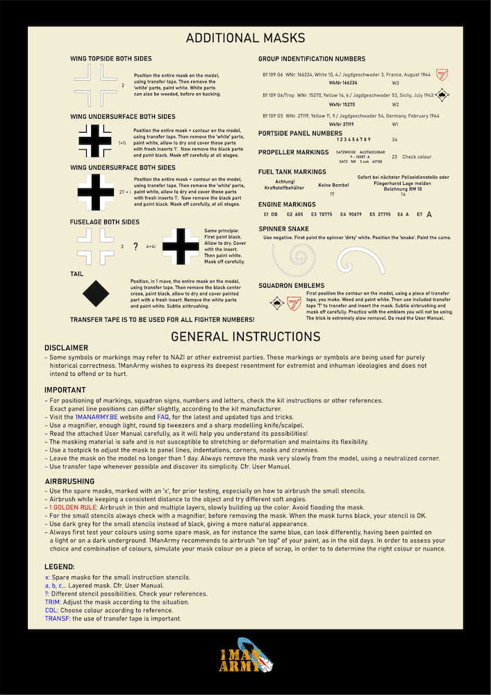 1ManArmy 24DET005 Messerschmitt Bf109G-6 Late High Definition Air