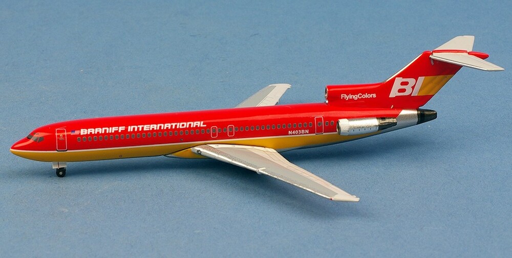Aero Classics AC041681 Boeing 727-200 Braniff International N403B