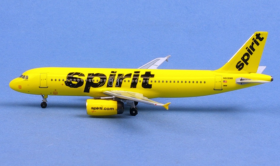 Aero Classics AC411171 Airbus A320 Spirit Airlines N608NK