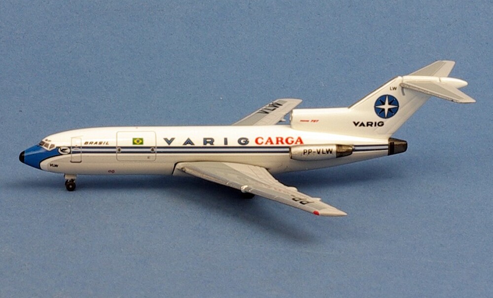 Aero Classics AC411353 Boeing 727-100 Varig Cargo PP-VLW