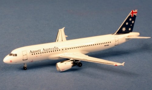 Aero Classics AC540A Airbus A320 Ansett Australia VH-HYC flag liv