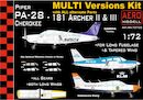 Aero Modell 01-73732 Piper PA-28-181 Archer II & II MULTI Ver