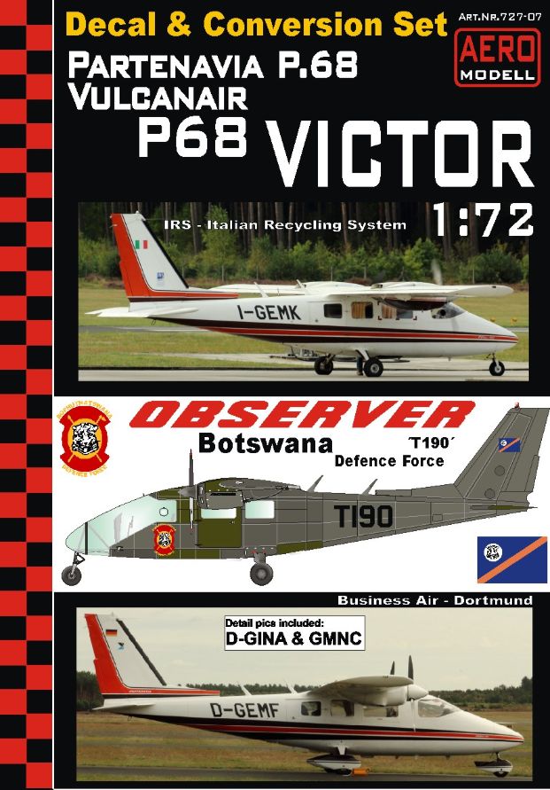 Aero Modell 727-07 Partenavia P.68C Victor (Boputhatwsana Air For
