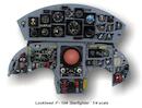 Aero Team RM 3040 Lockheed F104 Starfighter Instrument Panel