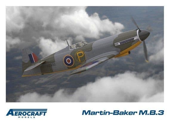 Aerocraft Models ACMK7204 Martin Baker MB.3 Razor Back