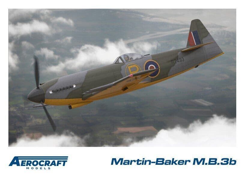 Aerocraft Models ACMK7205 Martin Baker MB.3b Bubble Top