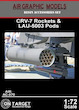 Air graphics models AIR.AC-070 CVR7 Rocket pods (2)