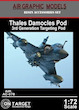 Air graphics models AIR.AC-078 Thales Damocles Pod, 3rd generatio