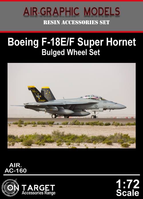 Air graphics models AIR.AC-160 F18E/F Super Hornet Bulged wheels