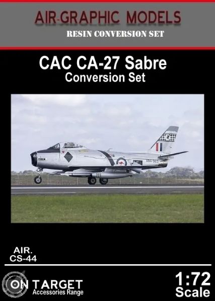 Air graphics models Air.CS-44 CAC CA27 Sabre (Fujimi