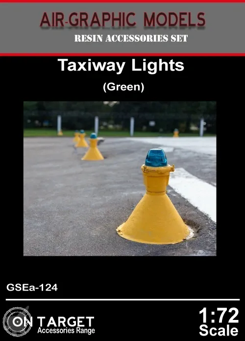 Air graphics models AIR.GSEa-024 Taxiway/Runway Lights (Green)