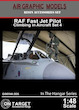 Air graphics models AIR.GSEf-4805 RAF Fast jet pilot Climbing in