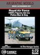 Air graphics models AIR.GSEf-72011 RAF 1960 Figures and dog set V