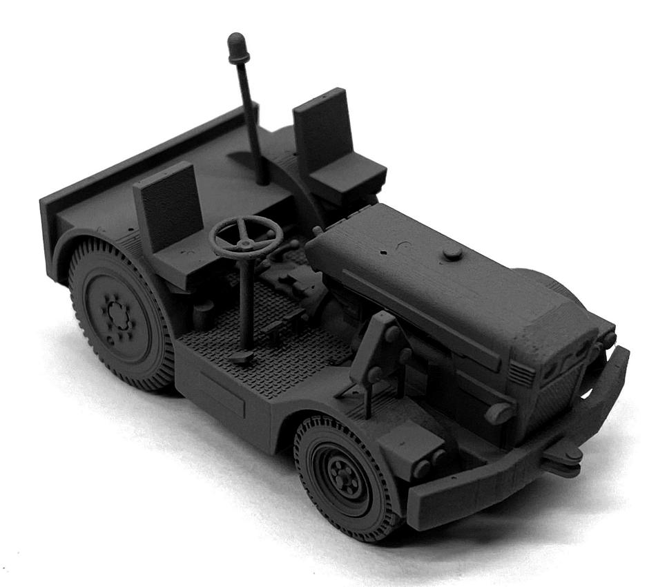 Aircraft in Miniature GE72048 RAF Medium Taskmaster tractor as Us