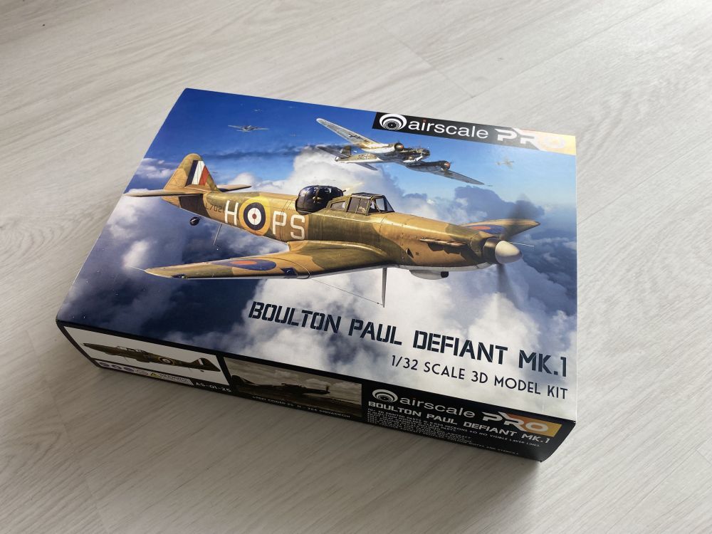 Airscale MAE AS Defiant Boulton Paul Defiant MK1 (2 only!)