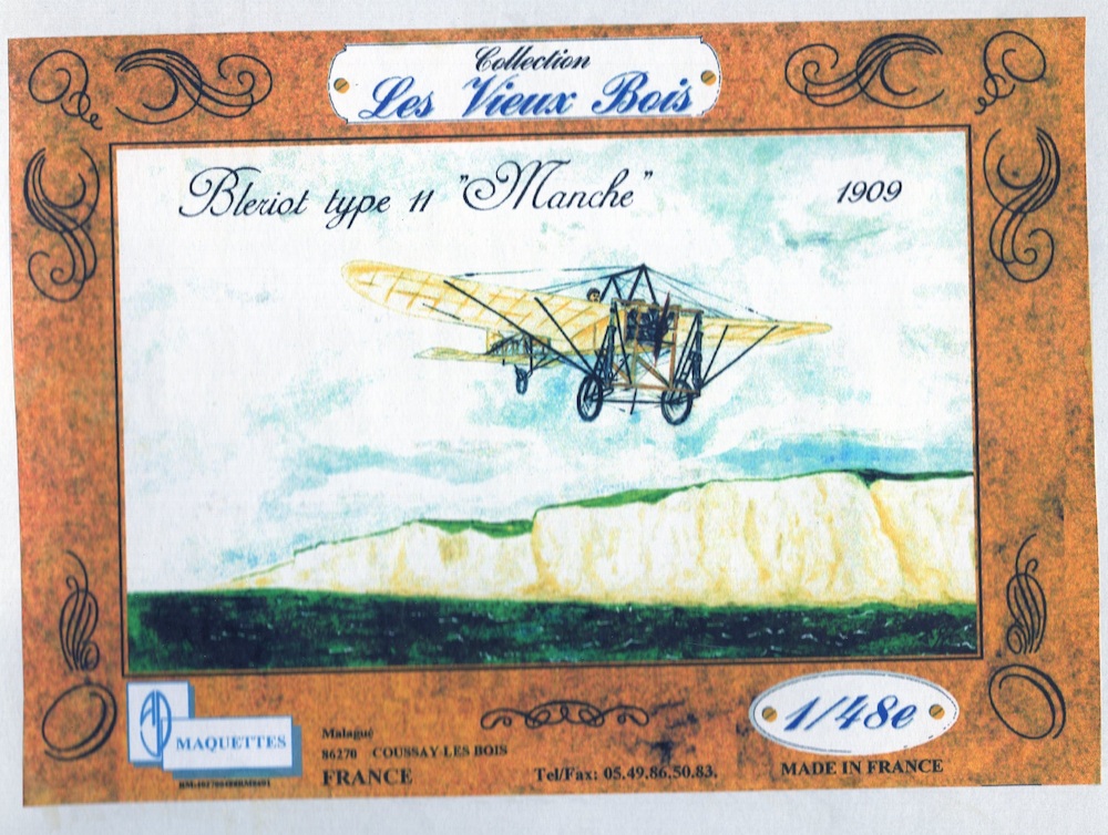 AJP Maquettes AJP-3 Bleriot XI-Manche 1909