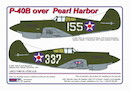 AML Models AMLC4-023 Curtiss P40 over Pearl Harbor (2x decal opti