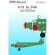 APC Decals APC48114 D-52 (Junkers Ju52/3m) (BL-SNB Czechoslovak P