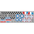 APC Decals APCR72029 Hawker Fury Replacement decal for Matchbox k
