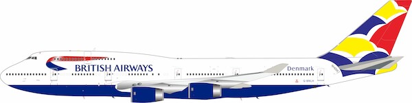 ARD200 Models ARDBA62 Boeing 747-436 British Airways "Denmar