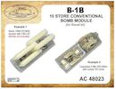 Armycast AC48023 B1B 10 store conventional bomb Module (Revell)