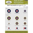 Armycast ACM73003 RAF Roundels Type C, C1, masks