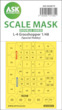 Art Scale Kit 200-M48079 Masking Set L4 Grasshopper Canopy and
