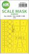 Art Scale Kit 200-M48214 Masking Set Gotha Go242A/Go242B canopy