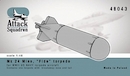 Attack Squadron AS48043 US Navy Mark 24 Mine 'FIDO" Tor