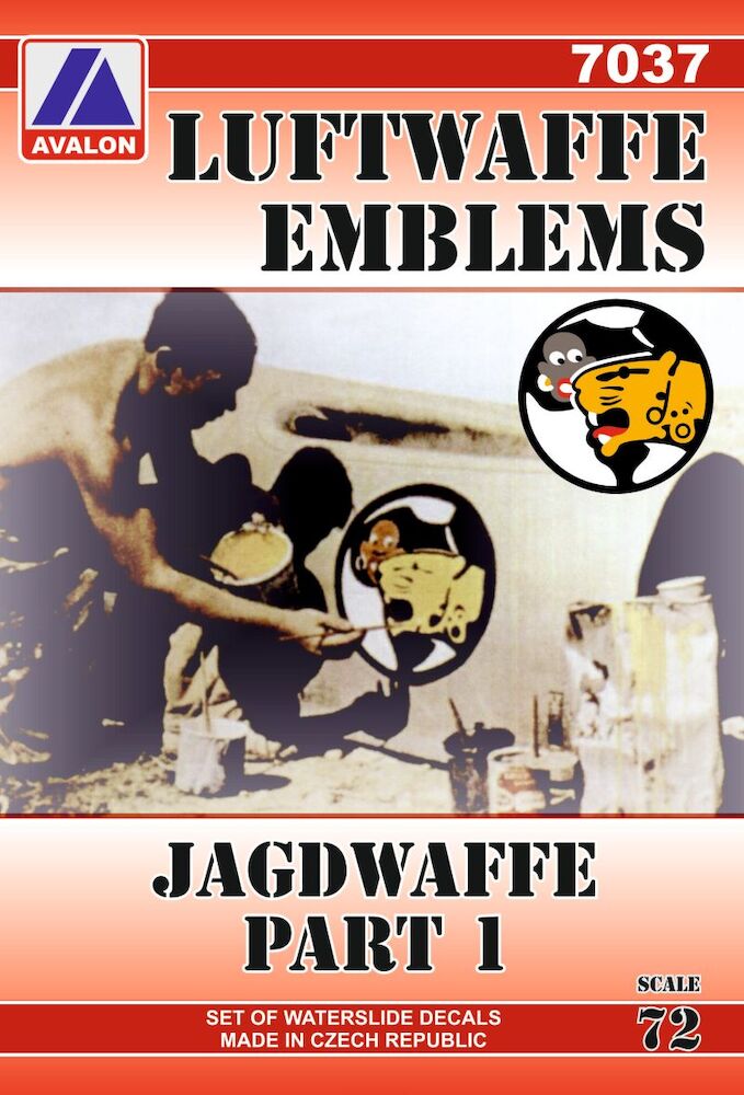 Avalon Decals 7037 Luftwaffe Emblems – Jagdwaffe Pt.1