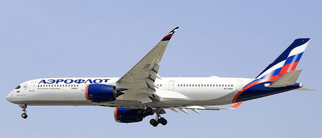 Aviation 400 AV4255 Airbus A350-941 Aeroflot Russian Airlines RA-