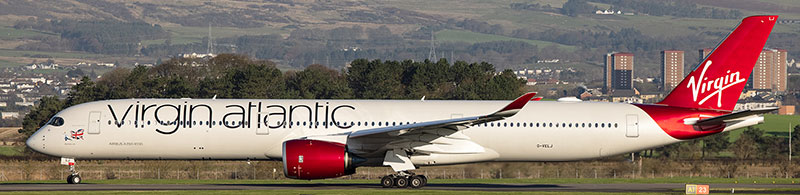 Aviation 400 WB4060 Airbus A350-1041 Virgin Atlantic G-VELJ detac