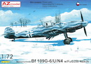AZ Models az7614 Messerschmitt BF109G-6/U/N4 with FuG350 Naxos Ra