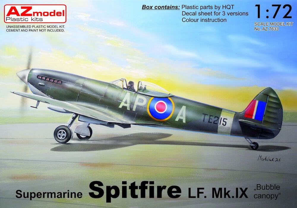 AZ Models az7633 Spitfire LF.IX "Bubble Canopy"