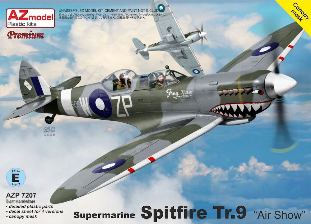AZ Models AZP7207 Spitfire Tr.9 'Air show schemes'