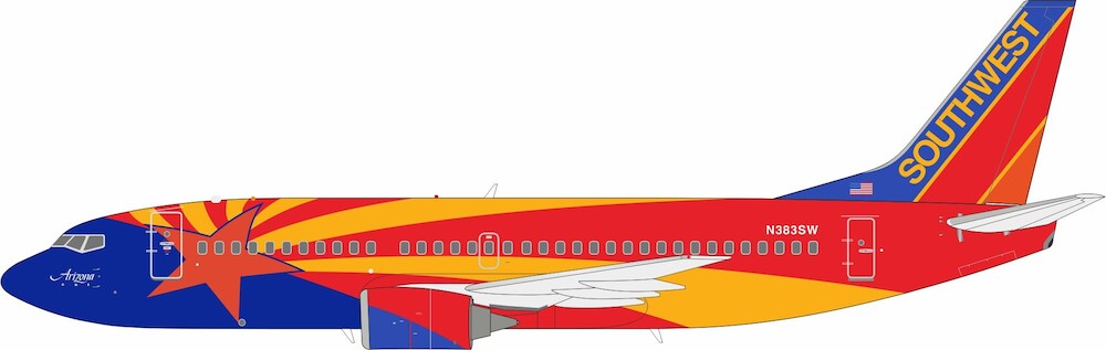 B Models B-738-383 Boeing 737-3H4 Southwest Airlines N383SW