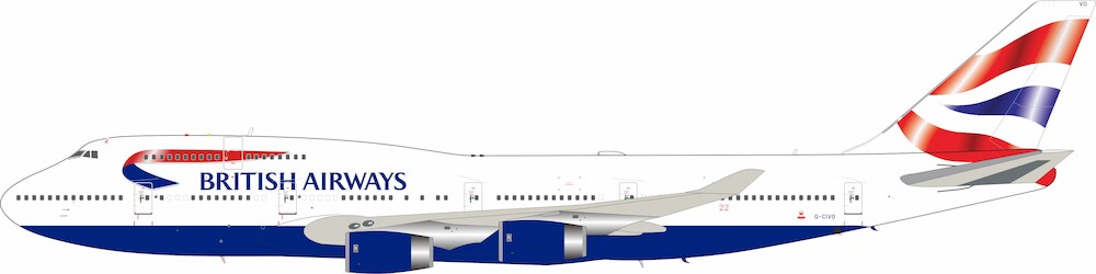 B Models B-744-CIVO Boeing 747-400 British Airways G-CIVO