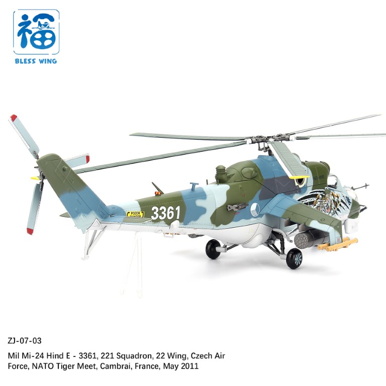 Bless Wing ZJ-07-03 Mil Mi-24 Hind E 3361 Czech Air Force 221 squ