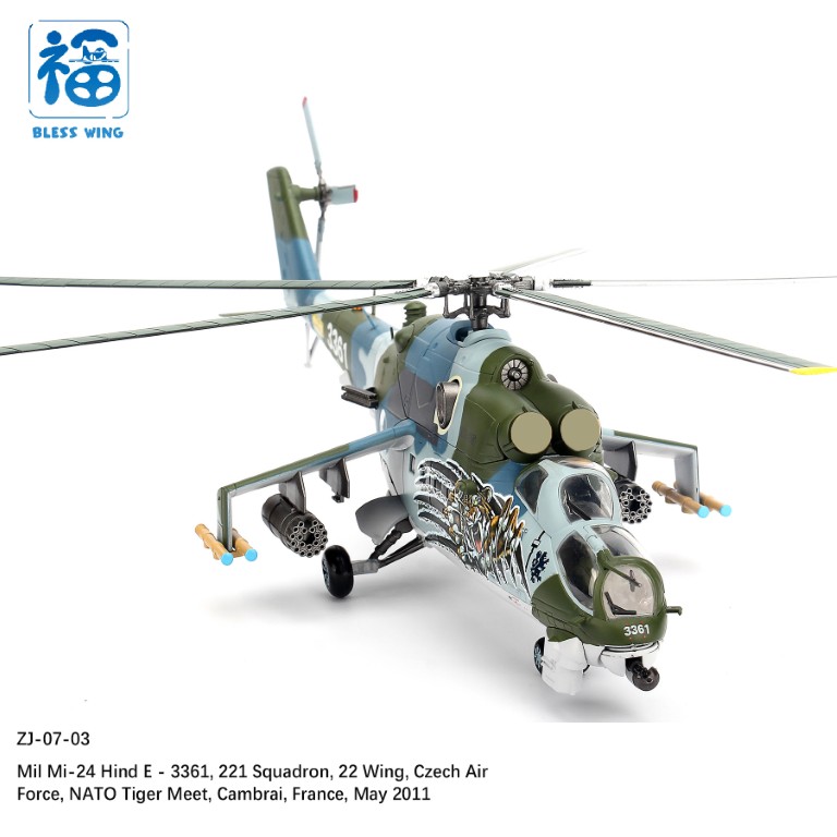 Bless Wing ZJ-07-03 Mil Mi-24 Hind E 3361 Czech Air Force 221 squ