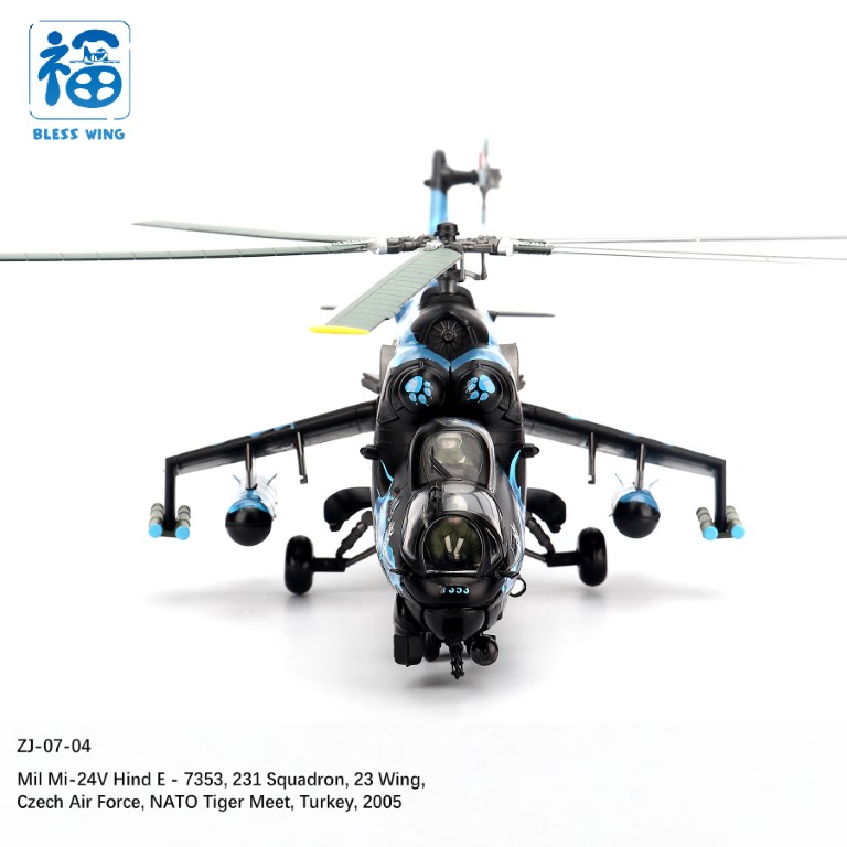 Bless Wing ZJ-07-04 Mil Mi-24V Hind E 7353 Czech Air Force 231 sq