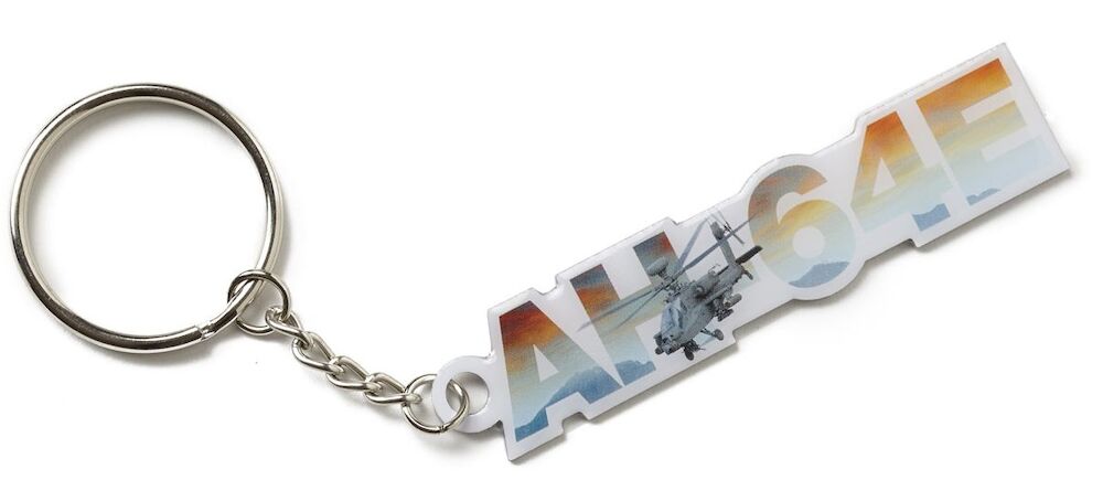 Boeing 580080100220 AH-64E Apache Sky Keychain