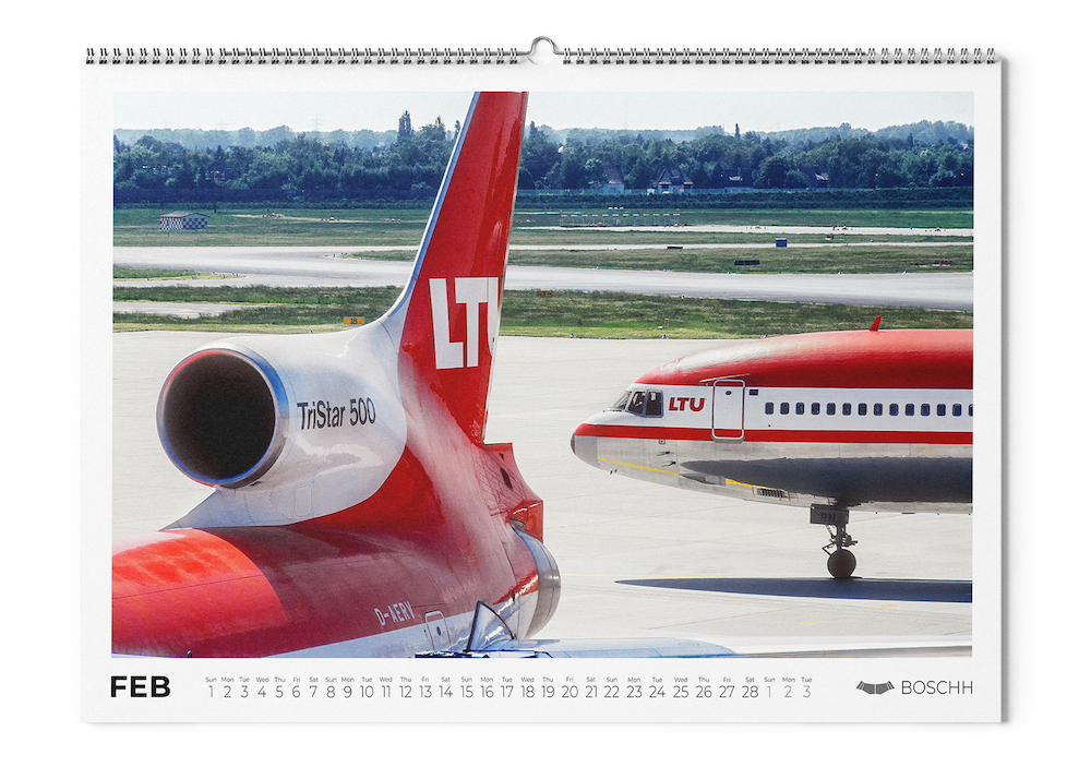 Boschhuizen 2026-002 CLAL Classic Airliners Calendar 2026