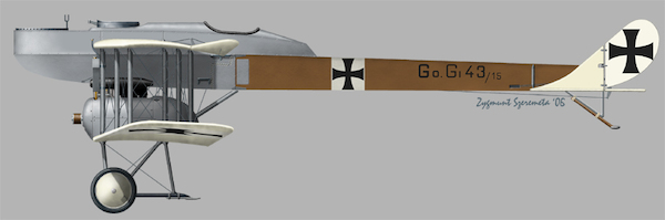 Choroszy Model MKC015 Gotha Ursinus G1 | AviationMegastore.com