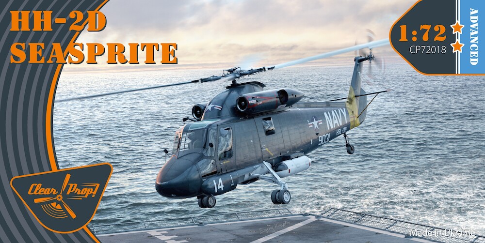 Clear Prop CP72018 Kaman HH2D Seasprite | AviationMegastore.com