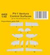 CMK CMKA4468 PV1 Ventura Control Surfaces (Revell, Academy)