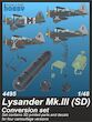 CMK CMKA4495 Lysander Mk.III (SD) Conversion set (Airfix)