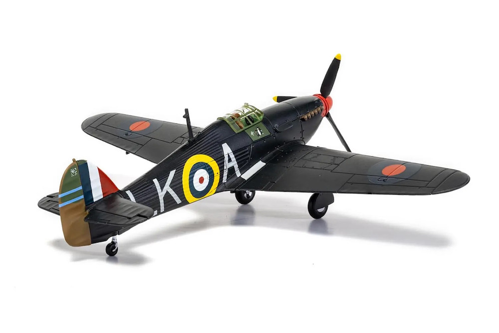 Corgi AA27608 Hawker Hurricane Mk1 RAF, Sqn Ldr. Ian Richard 'Wid