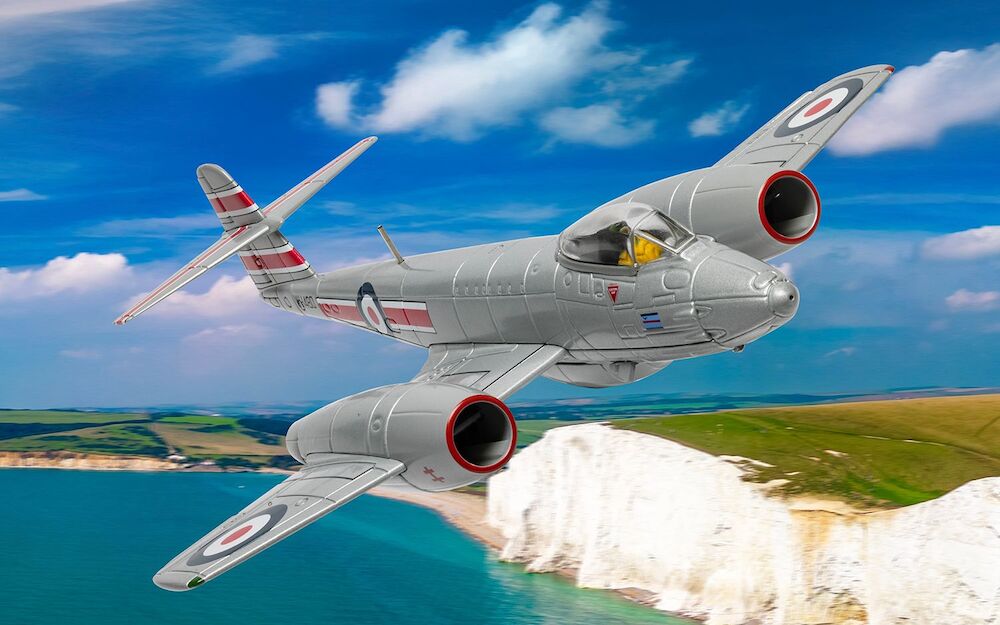 Corgi AA35012 Gloster Meteor F.8 WH480/M, Sqn Ldr John ‘Dusty