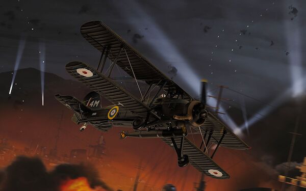 Corgi AA36312 Fairey Swordfish Mk.I P4154/L4M, Lt(A) H. Swayne RN